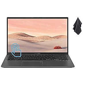 ASUS VivoBook 15.6" FHD Touchscreen Laptop. Intel Core i7-1065G7 Processor, 20GB RAM, 1TB SSD, Backlit Keyboard, Webcam, WiFi, HDMI, Bluetooth, Compact Design, Long Battery Life, Win 10