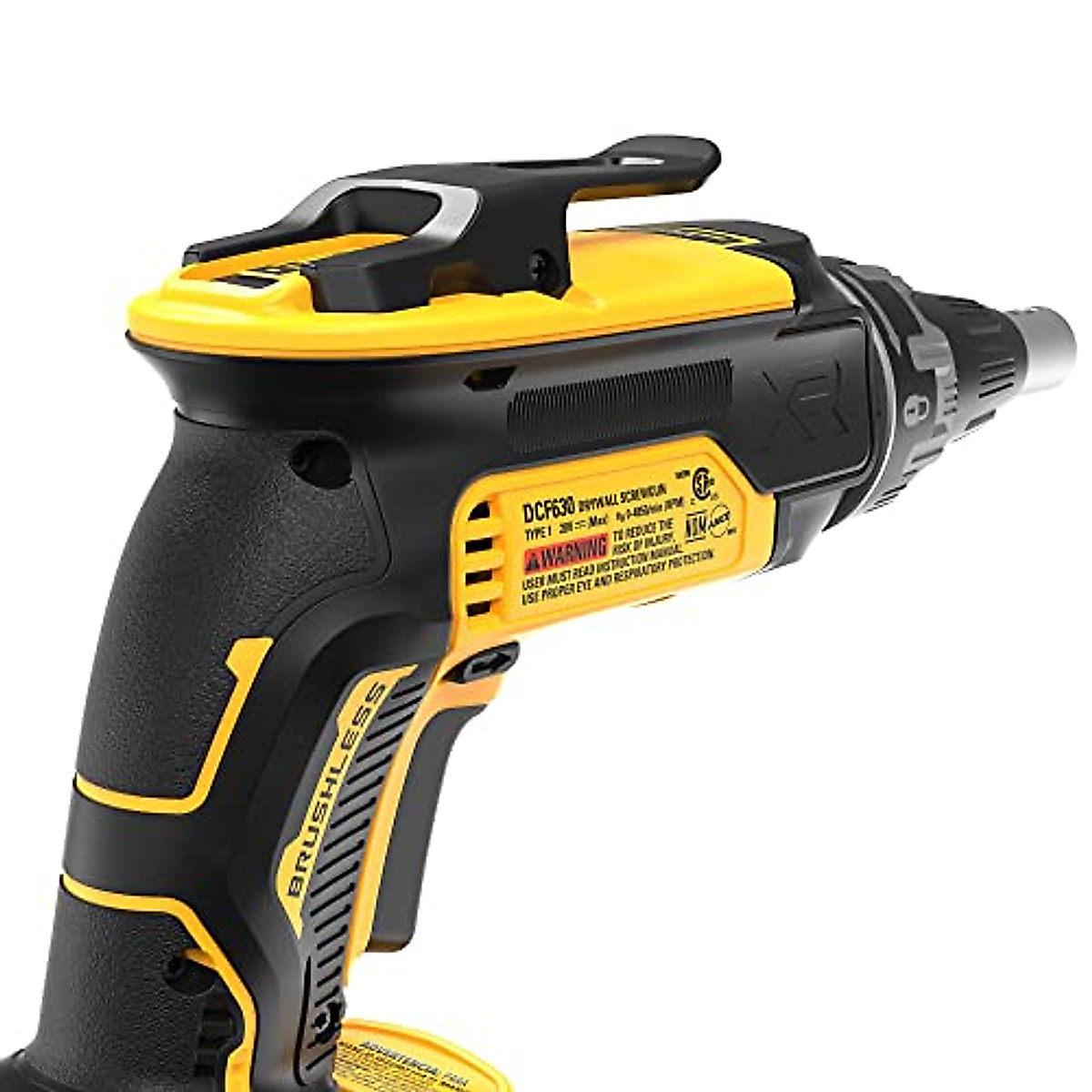 DEWALT 20V Max Drywall Screwgun with (2) 2Ah Batteries and Charger (DCF630D2)