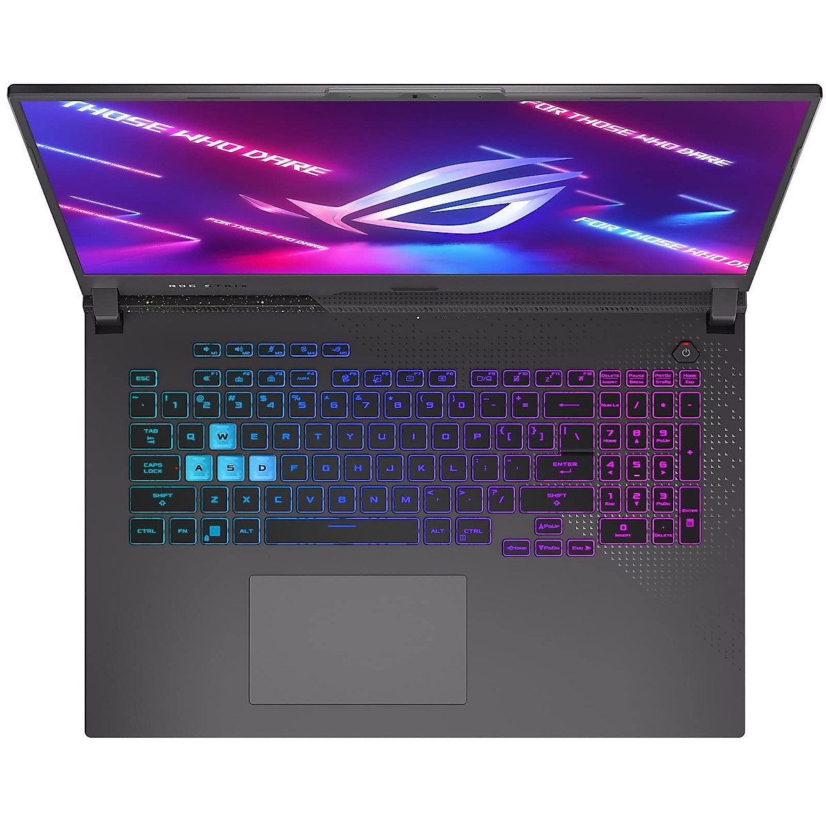 EXCaliberPC 2023 ASUS ROG Strix G17 G713PI-DS94 (AMD Ryzen 9 7945HX, 64GB RAM, 2X 1TB NVMe SSD, RTX 4070 8GB, 17.3" WQHD 240Hz 3ms, Windows 11) Gaming Laptop
