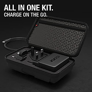 NOCO U65 65W USB-C Charger, Power Delivery (PD) Fast Charger, Portable Micro Wall Charger and International Travel Charger with Interchangeable Plugs for Apple, Google, Samsung, Microsoft and More