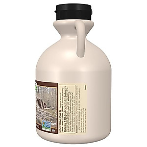 NOW Foods, Certified Organic Maple Syrup, Grade A Dark Color, Certified Non-GMO, Pure, Robust Taste, 16-Ounce