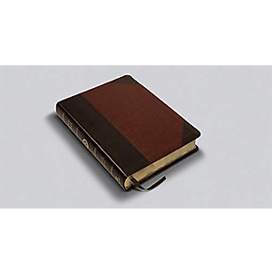ESV Large Print Wide Margin Bible (TruTone, Brown/Cordovan, Portfolio Design)