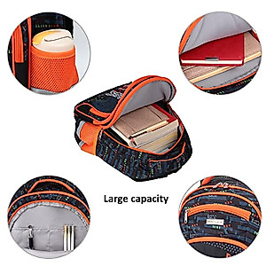 Robhomily Boys Backpacks for Elementary Kindergarten Backpack for Boy Kids School Backpack for Boys Lightweight Dinosaur