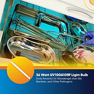 Technical Precision UC36W1006 ABYAUC36W1006-2pack Ultraviolet Light Bulb, 2 Count (Pack of 1)