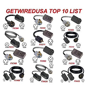 40-Foot Real Copper Wire Extension Cord, Welder 6-50P to 6-50R, Oil Resistance 10/3 10AWG Lead, Heavy Duty, NEMA 220/250V. Miller Lincoln Hobart Plasma Cutter Mig Tig 6-50-40-FT American Made