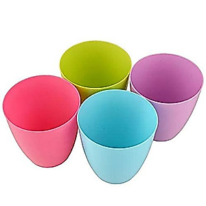 24 pc Kids Dinner Set by Mainstays, BPA free, Microwave/dishwasher safe, toddler snack/meals, mixed colors