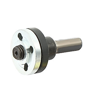 uxcell 3/8"(10mm) Drill Angle Grinder Mandrel Adapter Disk Holder 2 Wrench Set 3 in 1