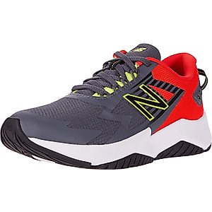 New Balance Kids Boy's Rave Run v1 (Little Kid/Big Kid) Lead/Neo Flame 2.5 Little Kid M