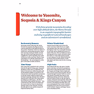 Lonely Planet Yosemite, Sequoia & Kings Canyon National Parks 6 (National Parks Guide)