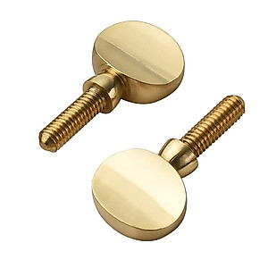Jiayouy Golden Sax Neck Screw Tightening Attach Screw for Soprano Alto Tenor Saxophone Neck Parts Thread Diameter 4mm