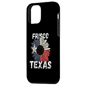 iPhone 12 mini Retro Frisco TX Texas City Apparel Souvenir Case