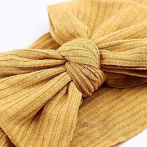 DRESHOW BQUBO Baby Nylon Headbands Hairbands Hair Bow for Girls Newborn Infant Toddlers Hair Accessories