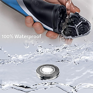 SUPERNB Series 3000 2000 1000 Electric Shaver Replacement Heads, SH30 Replacement Blades for S738 S1150, S1015, S1100, S1560..6 Pack