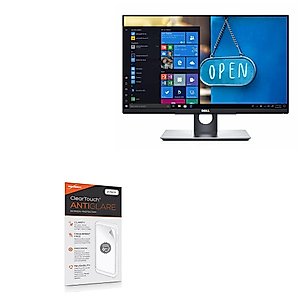 BoxWave Screen Protector Compatible With Dell P2418HT (23.8") - ClearTouch Anti-Glare (2-Pack), Anti-Fingerprint Matte Film Skin for Dell P2418HT (23.8")