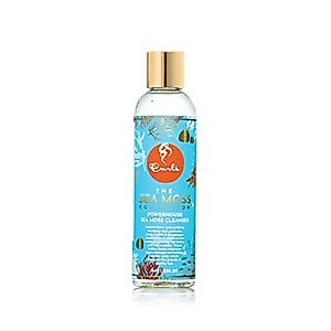 Curls Sea Moss Powerhouse Hair Cleanser - Natural Detox Shampoo - Promotes Scalp Health - Prevents Damage and Build-up - For All Types 8oz