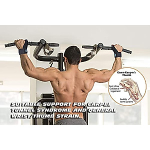 2U2O Compression Reversible Thumb & Wrist Stabilizer Splint(Improved Version) for BlackBerry Thumb, Finger, Pain Relief, Arthritis, Tendonitis, Sprained, Carpal Tunnel, Stable, S-M