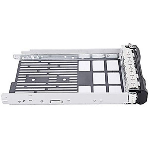 AIHG 2pcs 3.5" SAS SATA SATA Hard Drive Caddy Tray Enclosure Compatible for DELL PowerEdge R310 R320 R410 R415 R510 R515 R610 R710 T610 T710 KG1CH F238F (KG1CH-2PCS)