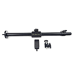Glide Gear OH 50 DSLR Camera/iPhone Photo Video Overhead Heavy Duty Metal Mount Stand Adjustable 36" Pole Tripod Extension Arm Stand w/Ball Head