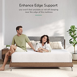 Novilla Queen Mattress, 12 Inch Queen Size Memory Foam Mattress with Comfort Foam for Pressure Relief & Cool Fresh Sleep,Removable Washable Mattress Cover,Memory Foam Mattress Queen