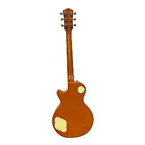 Glen Burton 6 String Electric Guitar Pack, Right, Gold/Tan (BGE320BCO-GLD)