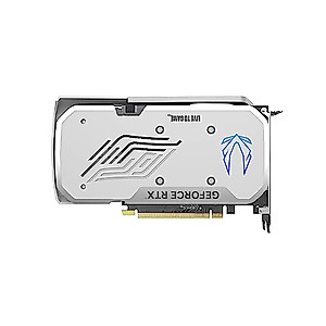 Zotac Gaming GeForce RTX 4060 8GB Twin Edge OC White Edition DLSS 3 8GB GDDR6 128-bit 17 Gbps PCIE 4.0 Compact Gaming Graphics Card, Spectra RGB Lighting, ZT-D40600Q-10M
