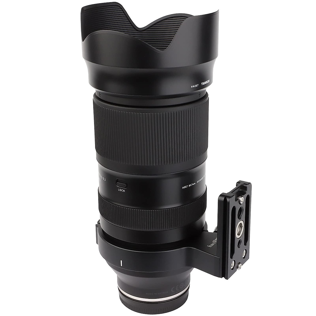 Haoge LMR-TL540 Lens Collar for Tamron 50-400mm A067,100-400mm f/4.5-6.3 Di VC USD A035 Lens Built-in Arca Type Quick Release Plate Replace Tamron A035TM