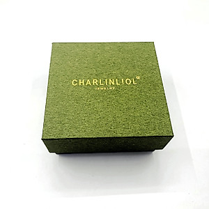 18K Gold Plated 925 Sterling Silver Iced Out Cubic Zirconia Screw Back Square Stud Earring For Men and Women Hypoallergenic Earring TwoTone Micropave Hip Hop Jewelry-Gold