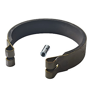 awtetpje Go Kart Mini Bike 4" Brake Band & Pin for 4 inch Go-Cart ATV Minibike Brake Drum 2 Pack