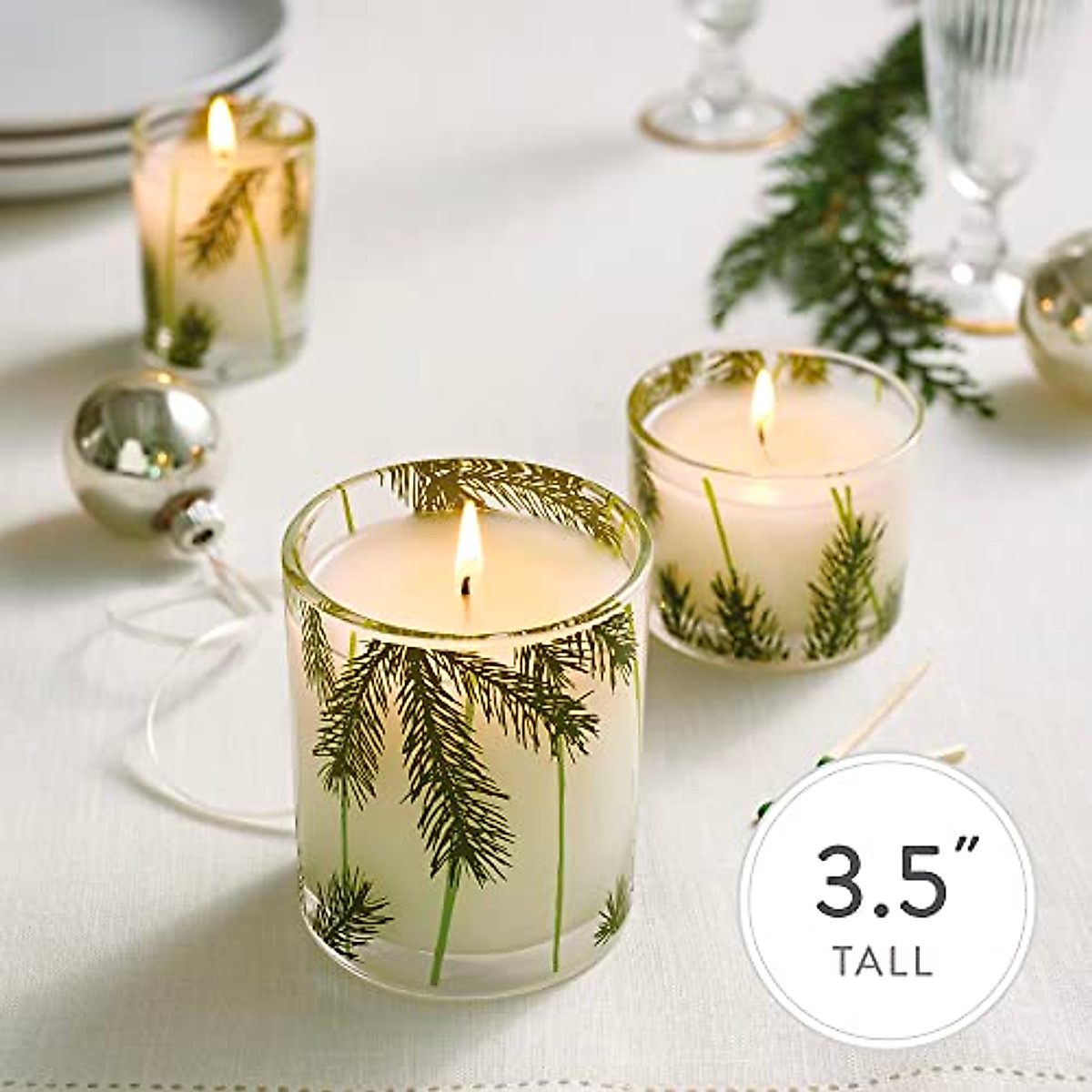 Thymes - Frasier Fir Limited Edition Statement Poured Candle, Small - 5 Ounce
