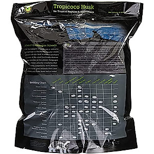 DBDPet Galapagos Tropicoco Natural Coconut Husk Bedding Substrate Brown 8qt - Includes Attached Pro-Tip Guide