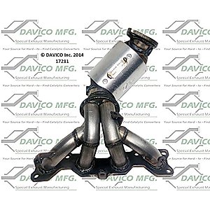 Davico 17211 Catalytic Converter, 1 Pack