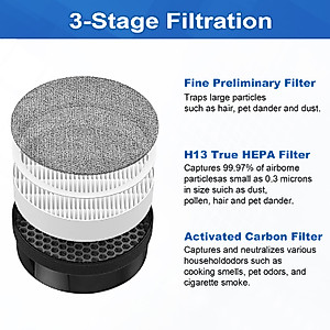 Hfunmo 2-Pack Replacement Filter