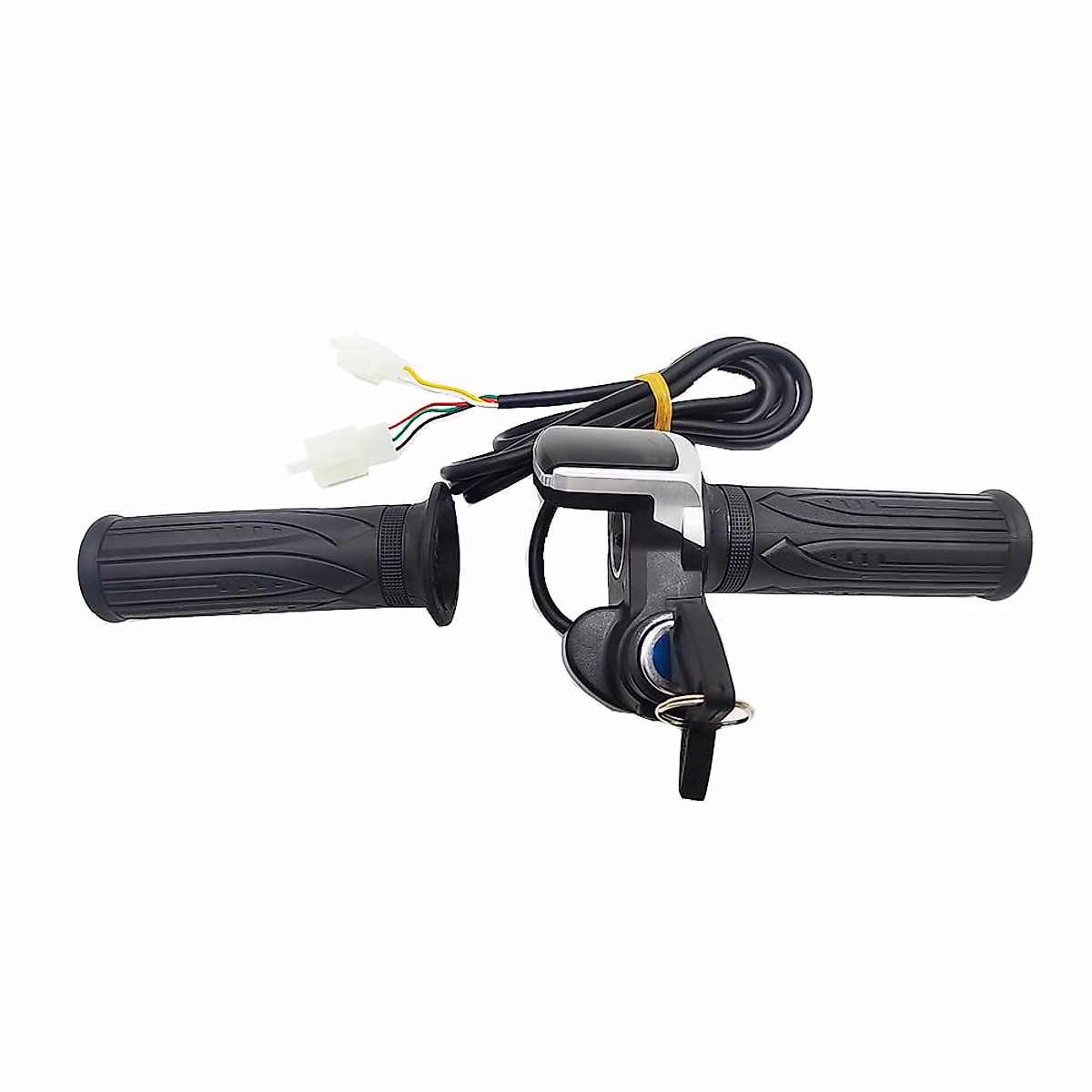 Electric Bike Electric Bicycle Scooter Twist Throttle Grips 48V LCD Display with Key Lock