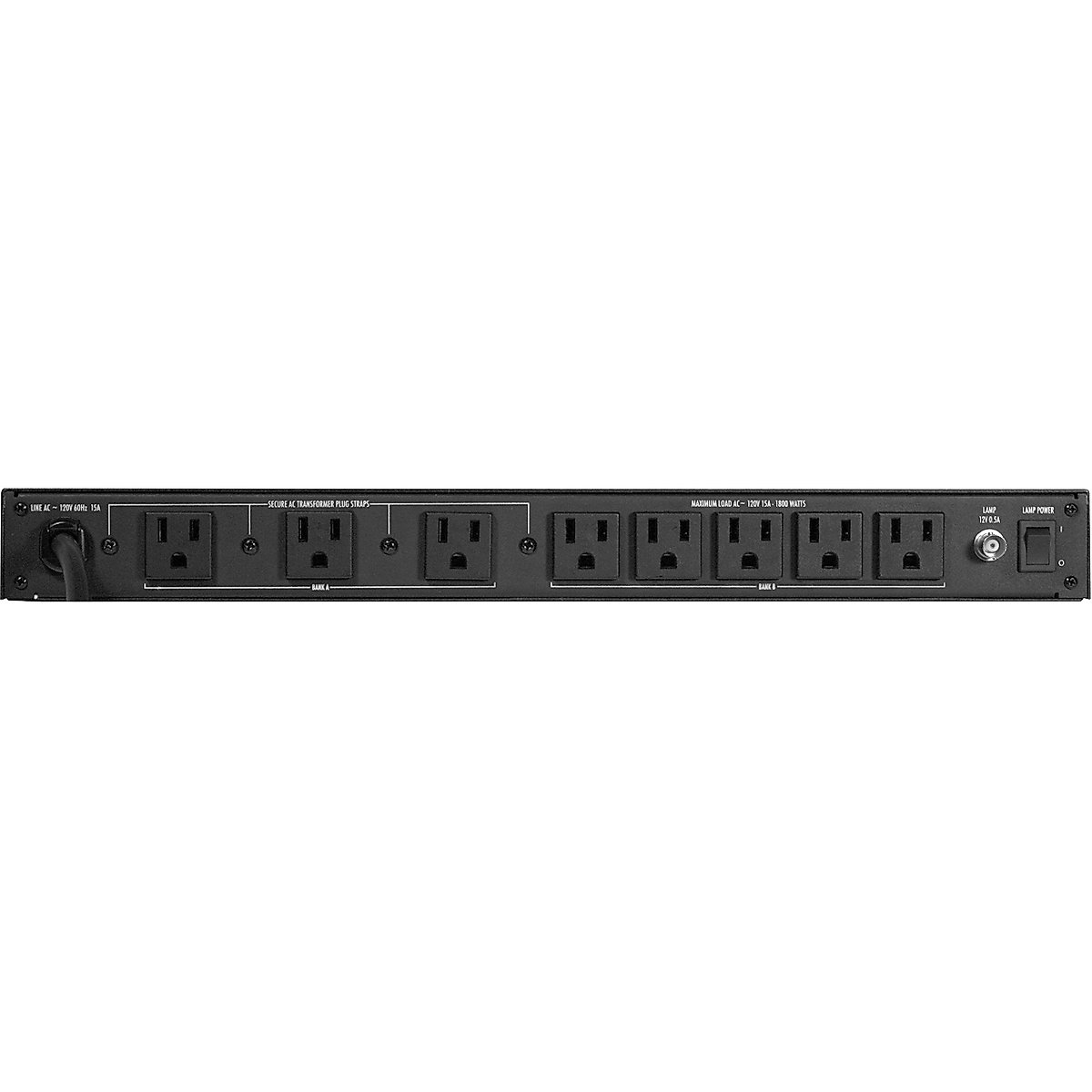 Furman P-1800 AR Advanced Level Voltage Regularor/Power Conditioner, 15 Amp, Regulates 97-137 Volt Input Range to 120 Volt Output