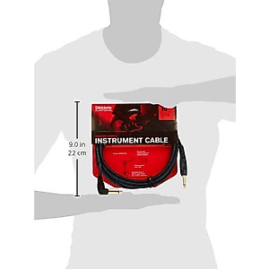 D'Addario Accessories Cable, Black, 10 feet (PW-GRA-10)