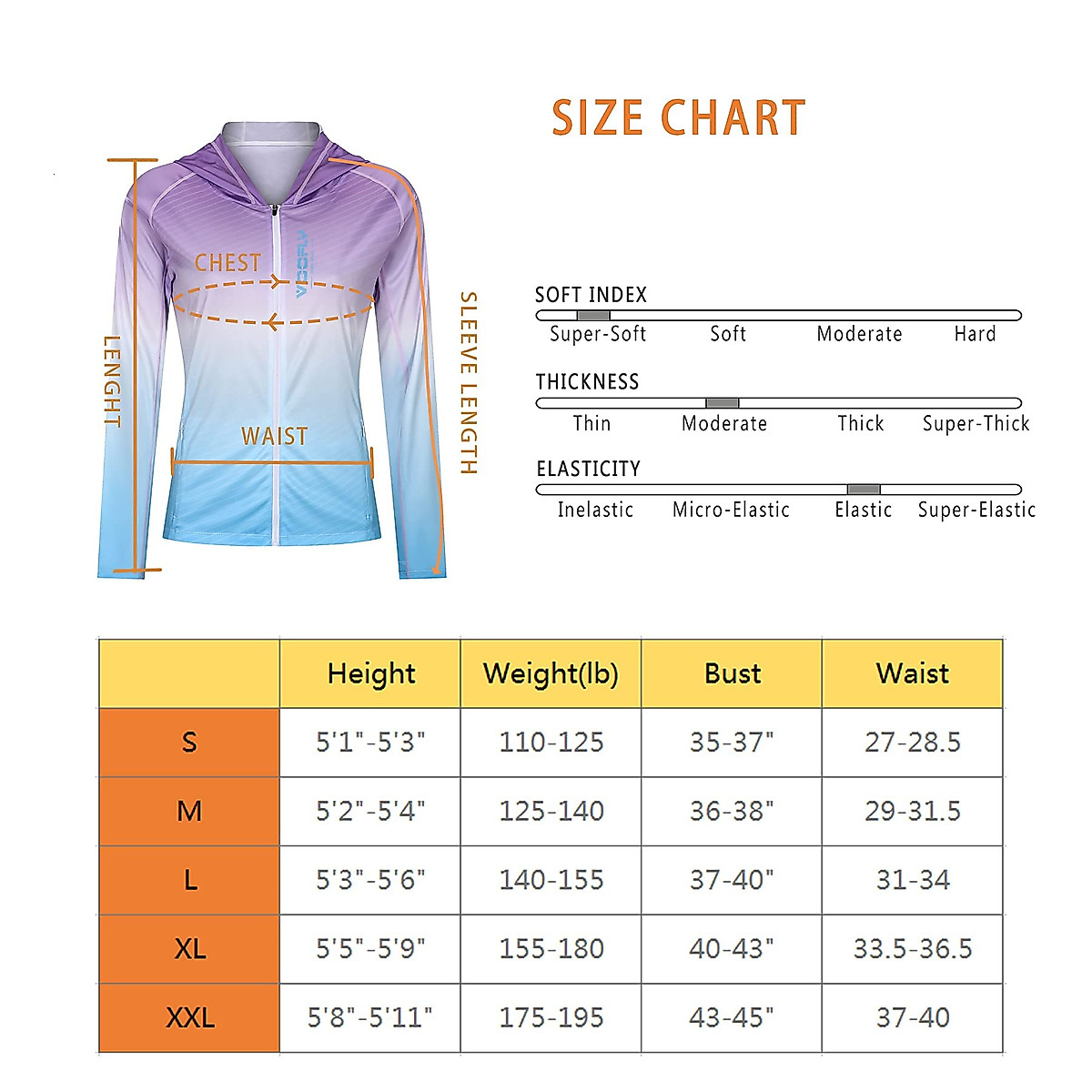 Sun Shirts for Women Long Sleeve UV Protection Fall Hiking Shirt Fishing Apparel Purple L