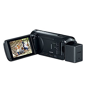 Canon VIXIA HF R800 Portable Video Camera Camcorder with Audio Input(Microphone), 3.0-Inch Touch Panel LCD, Digic DV 4 Image Processor, 57x Advanced Zoom, and Full HD CMOS Sensor, Black
