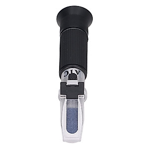 Sugar Refractometer Tester, Wear Proof Lightweight 0‑32% Brix Meter Refractometer ATC for Kitchen