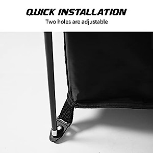 H&ZT Bike Storage Tent - 6.5' x 5.3'x 5.3' Outdoor Bike Cover - Waterproof Lawn Mower Garden Tools Shed - Backyard Storage Tent Shelter W/Fixing Peg