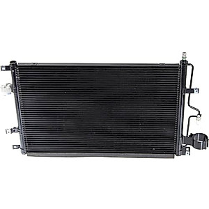 VO3030101 A/C Condenser Compatible For Volvo S80 1999 2000 2001 2002 2003 2004 2005 | S60 | V70 2001-2005 Replaces OE 306766023
