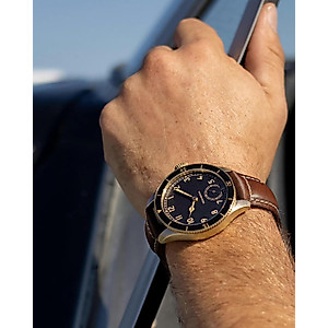 REZERO Watch Band, Genuine Leather Watch Straps, Oil-Waxed Vintage Watch Bands for Men 18mm 19mm 20mm 21mm 22mm 23mm 24mm 26mm