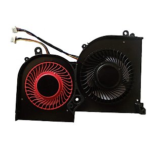 HK-part Fan for MSI GS65 GS65VR Stealth 8SE 8SF 8SG Thin 8RE 8RF 16Q2-GPU-CW Gpu Cooling Fan