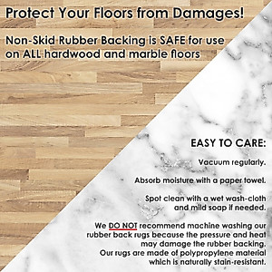 Kapaqua Grey Solid Colored Runner Rug Non Slip Rubber Backed Pet Friendly Kitchen Hallway 2x12