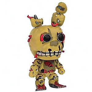 POP Five Nights at Freddy's - Springtrap Funko Pop! Vinyl Figure (Bundled with Compatible Pop Box Protector Case), Multicolored, 3.75 inches