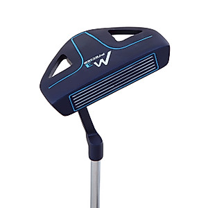 Precise M3 Ladies Womens Complete Golf Clubs Set Includes Driver, Fairway, Hybrid, 7-PW Irons, Putter, Stand Bag, 3 H/C's Blue - Regular or Petite Size!