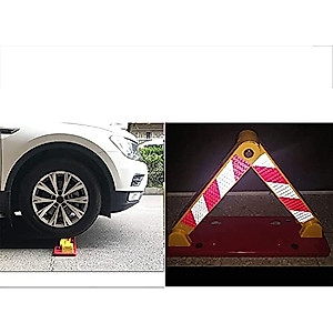 Heavy Duty Parking Barriers Anti-Collision Fixed Parking Piles Triangular Foldable Parking Space Lock for Private Upper Lock Safety Barrier