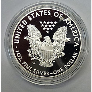 2014 W American 1 oz Silver Eagle Dollar US Mint PROOF