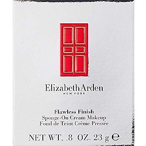 Elizabeth Arden Flawless Finish Sponge-On Cream Makeup, Longwear Moisturizing Medium-to-Full Coverage, Beige, 0.8 oz