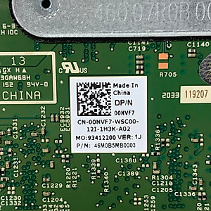 New CN-00NVF7 00NVF7 0NVF7 Mainboard for Dell Inspiron 13 7000 7370 7373 Laptop Motherboard 16839-1 with i7-8550U CPU 100% Tested