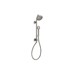 KOHLER 76472-Bn Artifacts Hydrorail-S 2.0 Gpm Shower Column Kit, Brushed Nickel